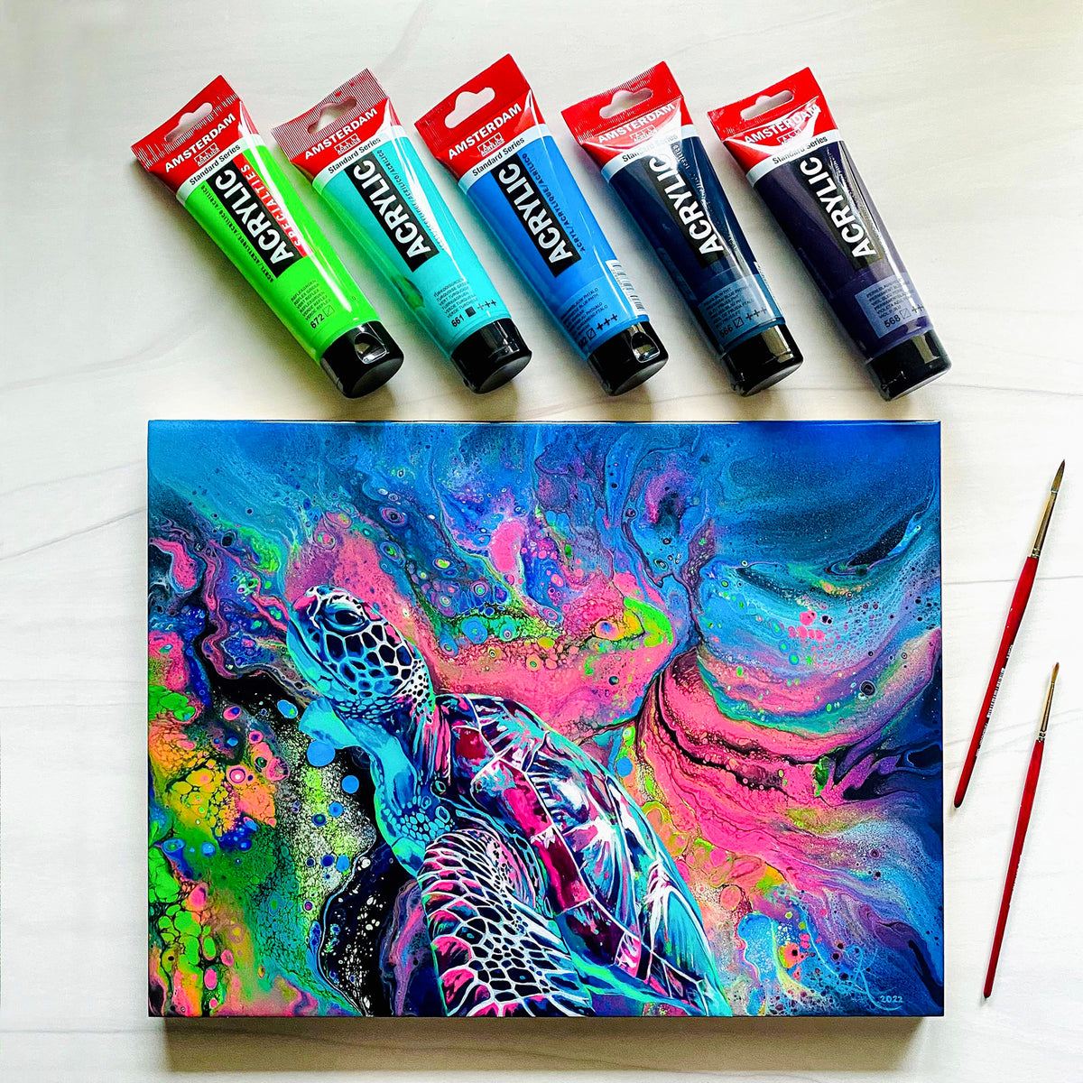 Original - "Tropical Sundae" – Klearwater Studio