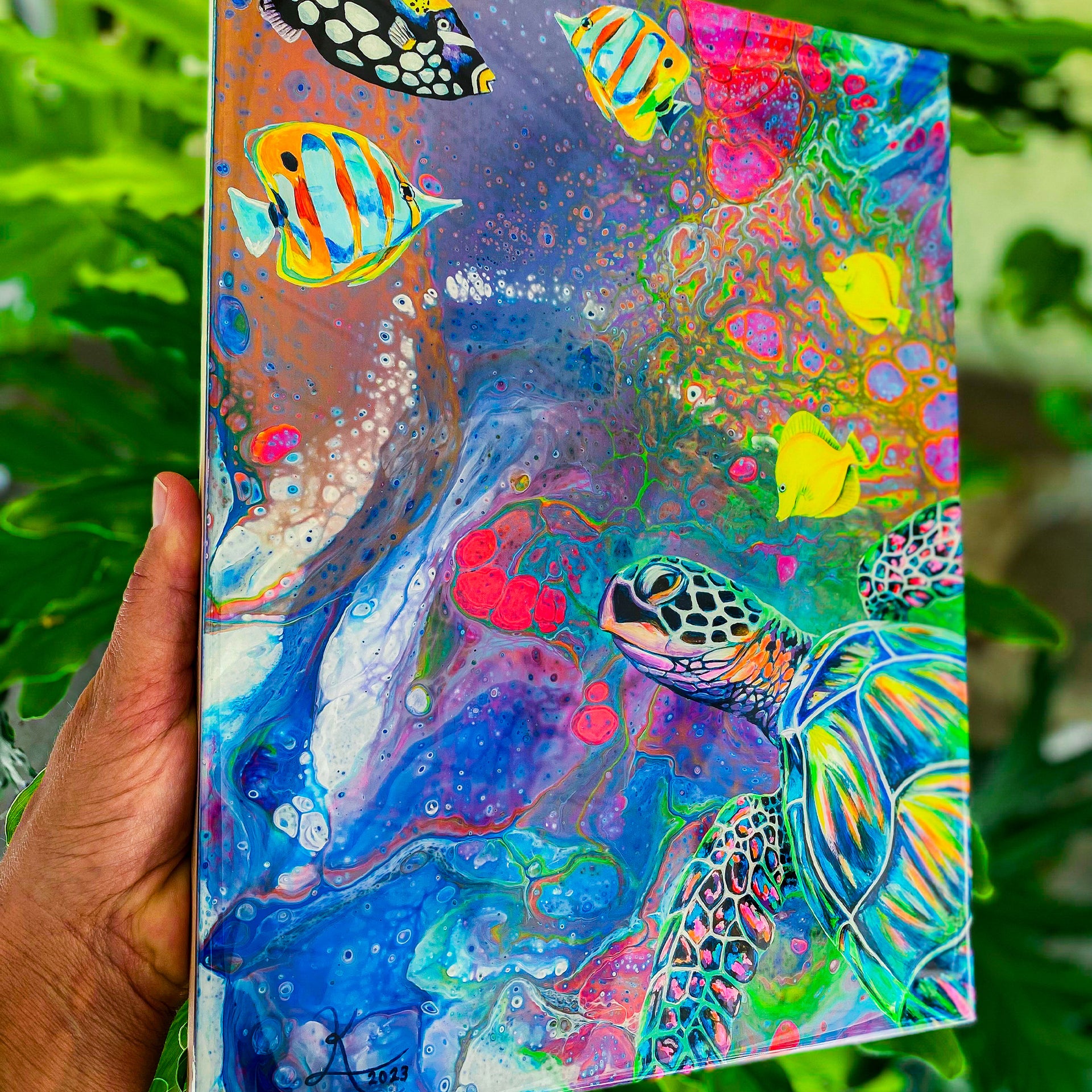 Original - "Rainbow Reef" – Klearwater Studio